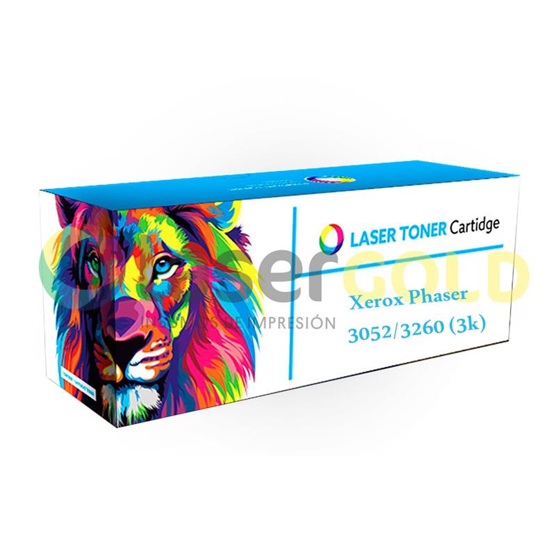 Cartucho Laser Compatible Con Xerox WC 3215/3225 / Phaser 3052/3260 (3K ...